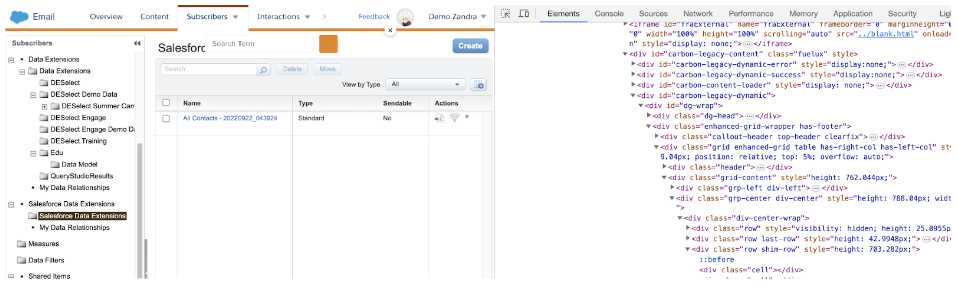 Can I add Synchronized Data Extensions into DESelect Segment? – DESelect