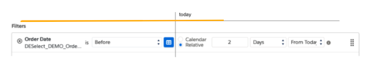 Filter types in DESelect Segment – DESelect